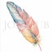 Boho Feather Clipart | 10 High Quality Jpgs | Digital Download ...