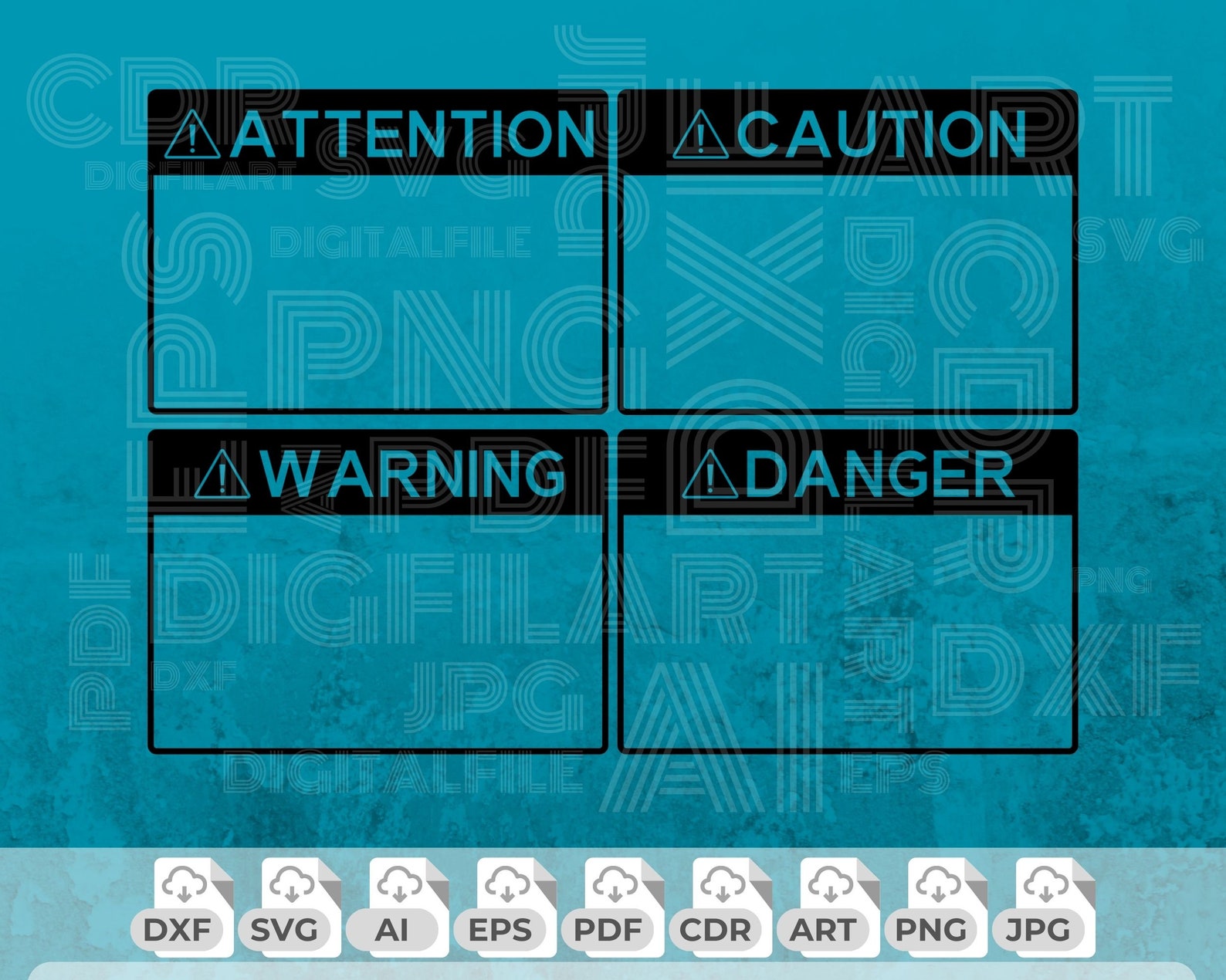 Attention Sign Svg, Danger Svg, Blank Warning Png, Caution Svg ...