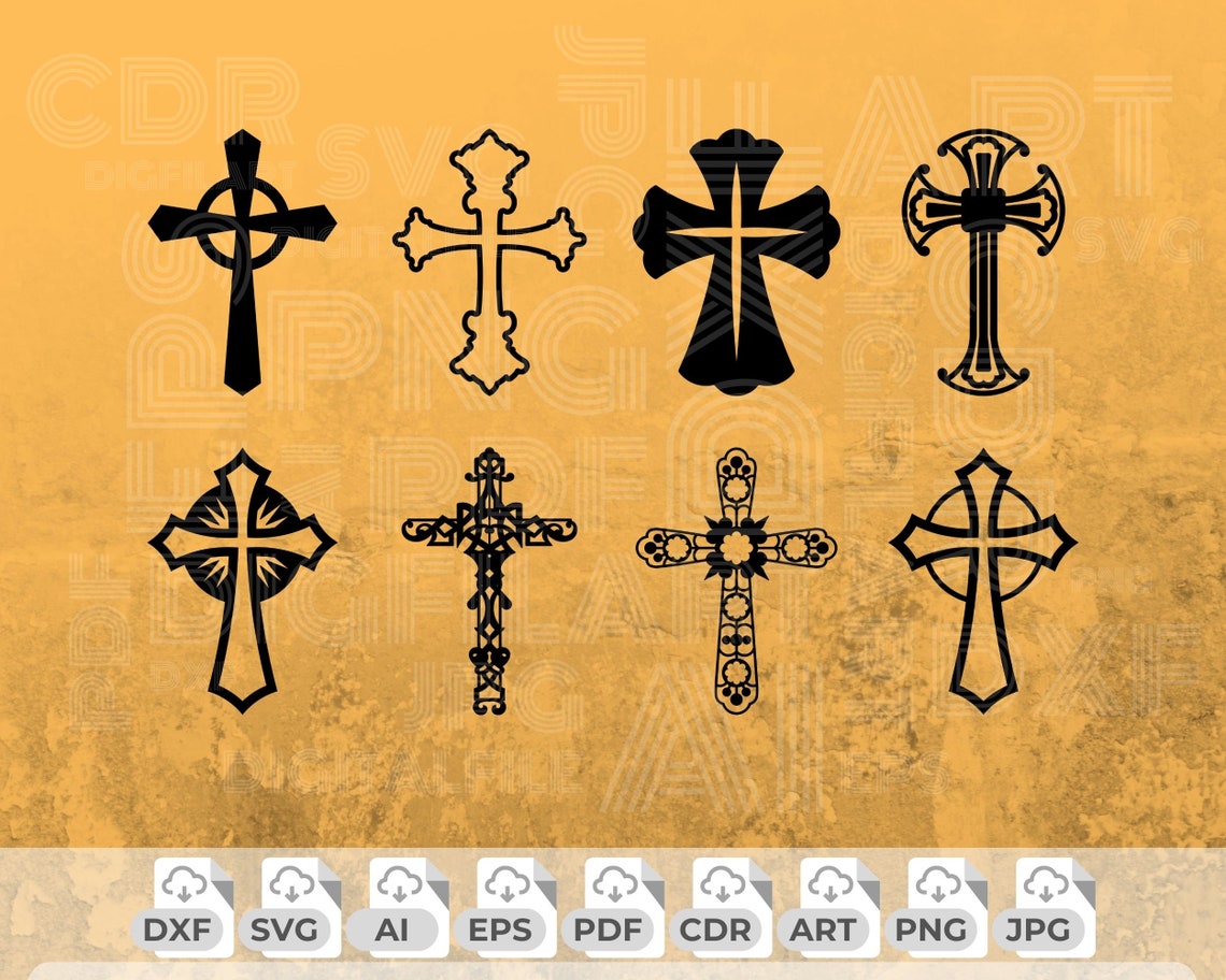 Cross Svg, Religious Png, Christian Svg, Jesus Cross Svg, Faith Svg ...