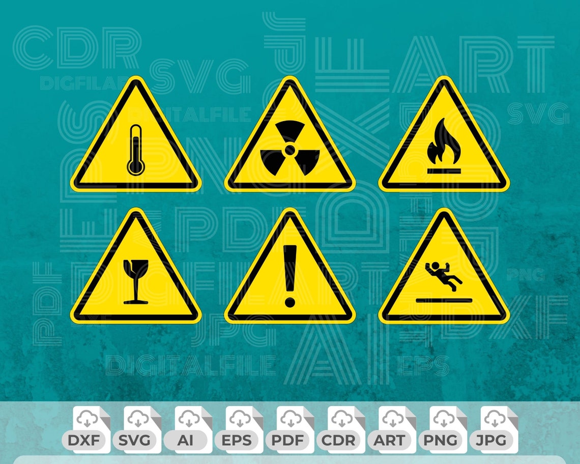 Warning Sign Svg, Danger Png, Caution Sign Clipart, Safety Sign Svg ...