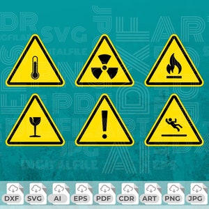 Warning Sign Svg, Danger Png, Caution Sign Clipart, Safety Sign Svg ...