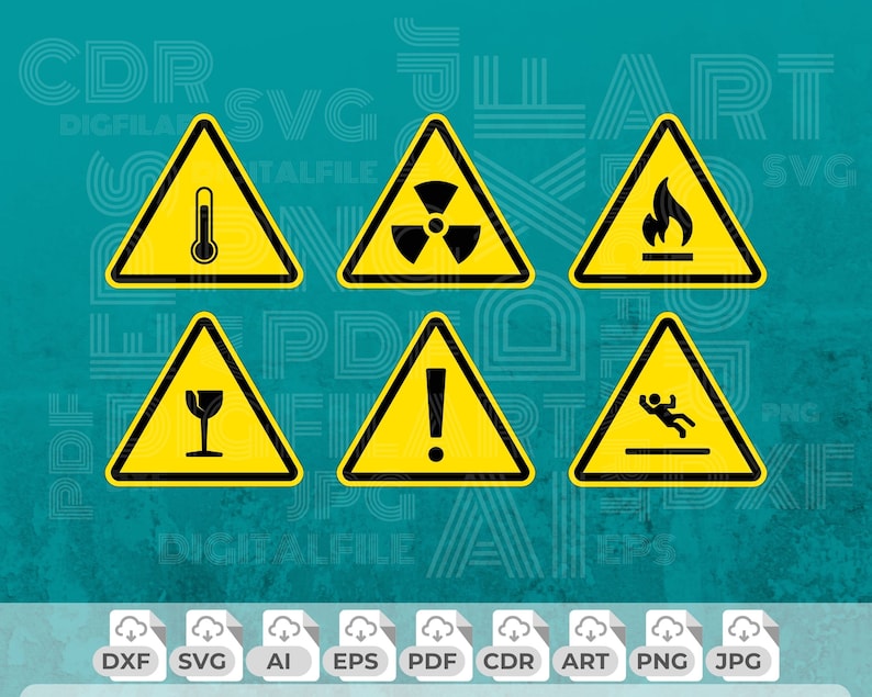 Warning Sign Svg, Danger Png, Caution Sign Clipart, Safety Sign Svg ...