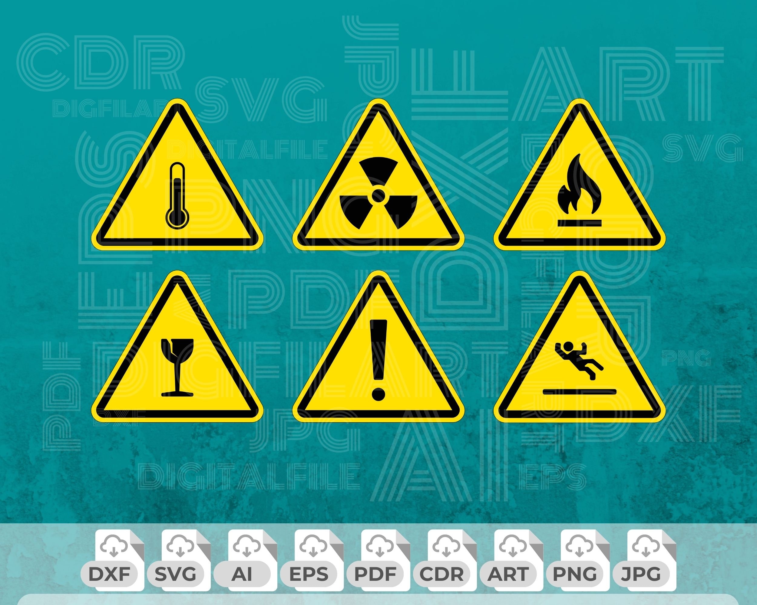 Warning Sign Svg, Danger Png, Caution Sign Clipart, Safety Sign Svg ...