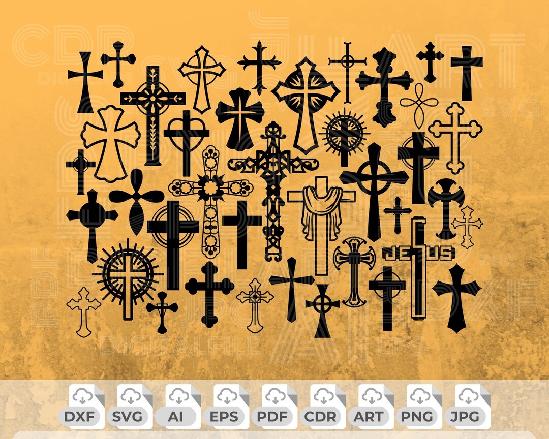Cross Svg, Religious Png, Christian Svg, Jesus Cross Svg, Faith Svg ...