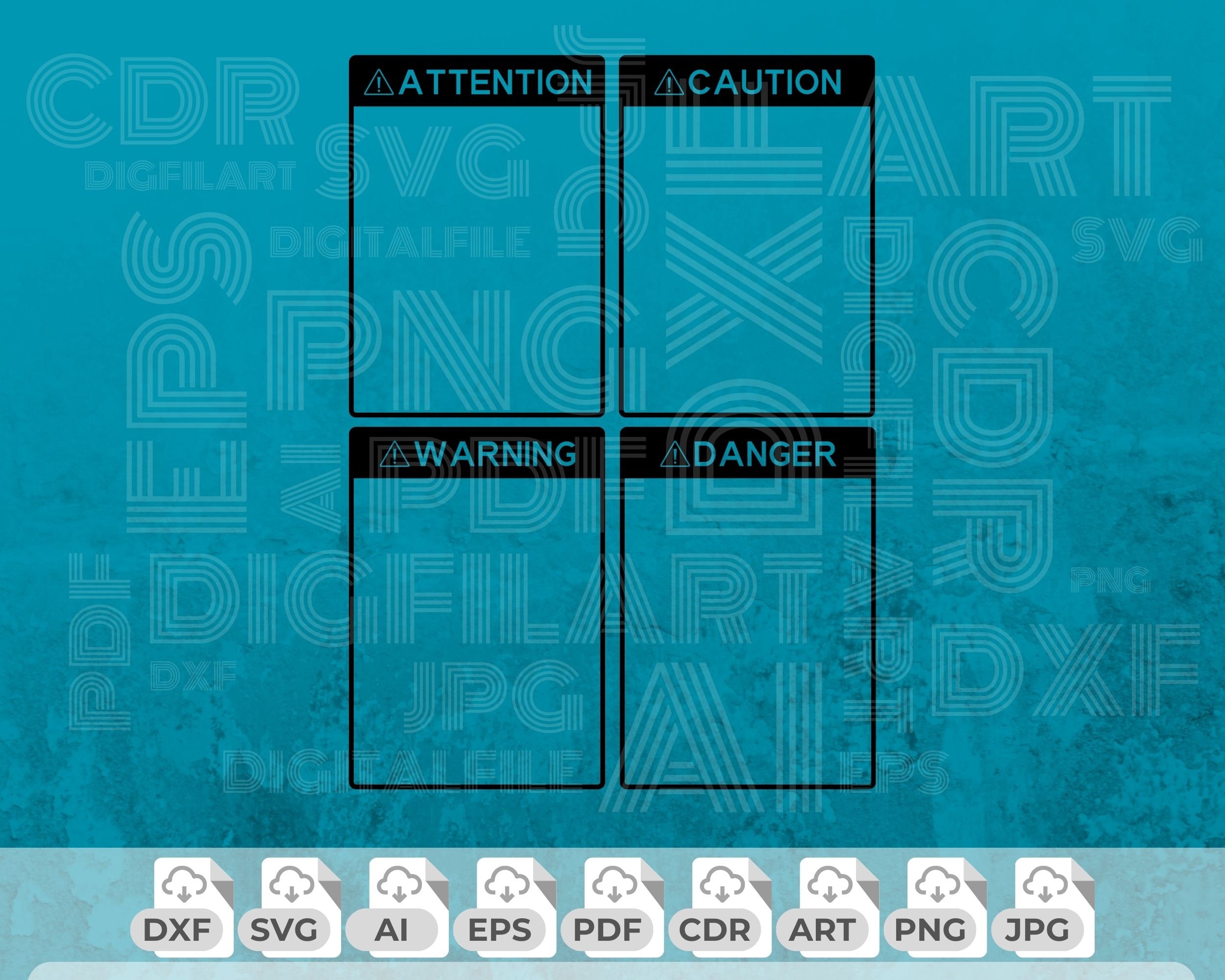 Attention Sign Svg, Danger Svg, Blank Warning Png, Caution Svg ...