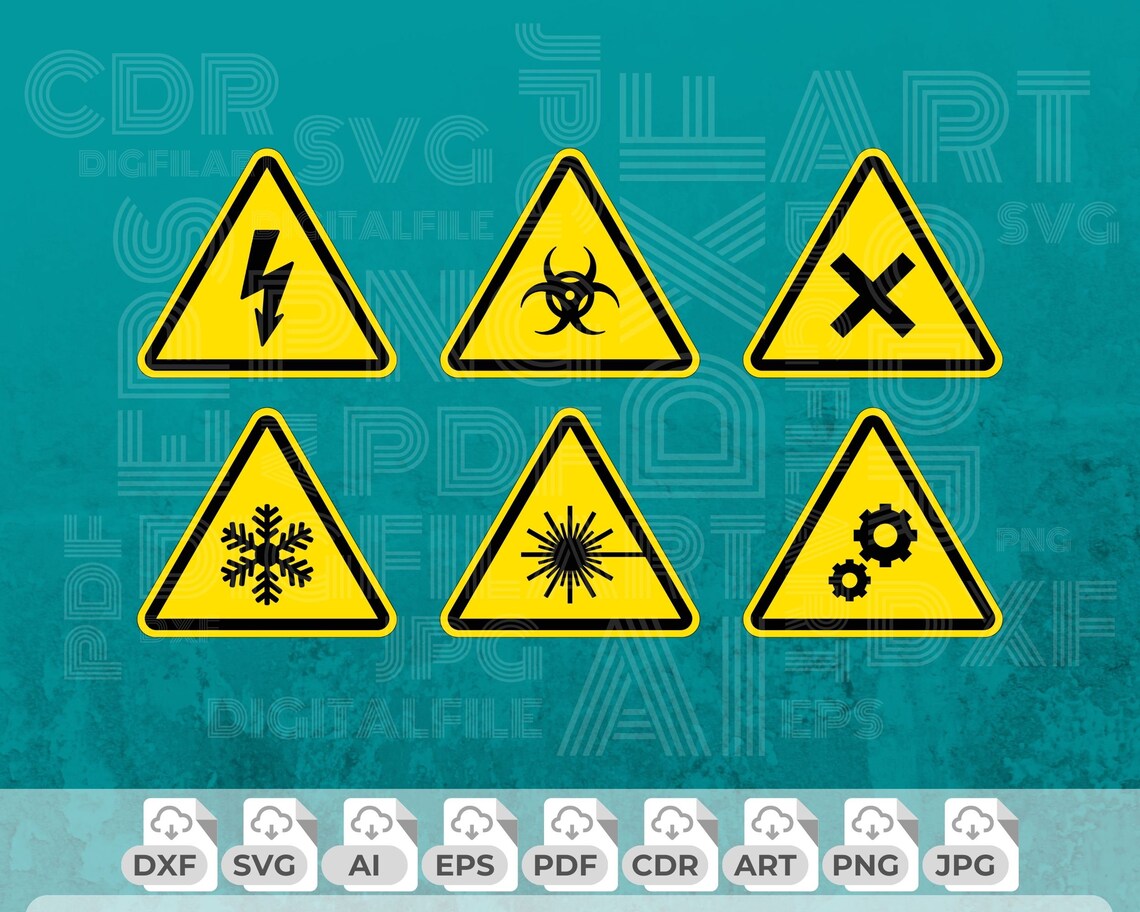Warning Sign Svg, Danger Png, Caution Sign Clipart, Safety Sign Svg ...