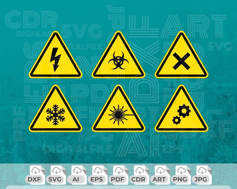 Warning Sign Svg, Danger Png, Caution Sign Clipart, Safety Sign Svg ...
