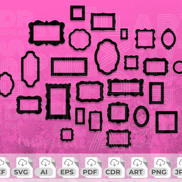 Picture Frame Svg - Etsy