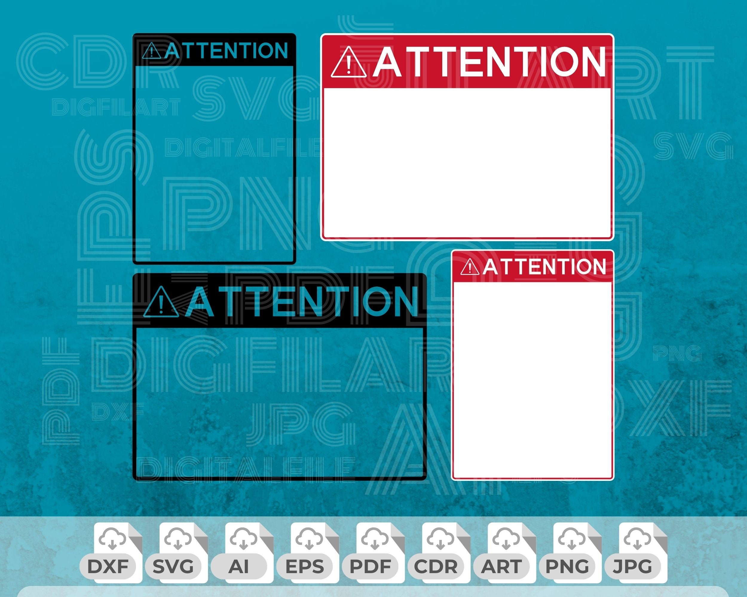 Attention Sign Svg, Danger Svg, Blank Warning Png, Caution Svg ...