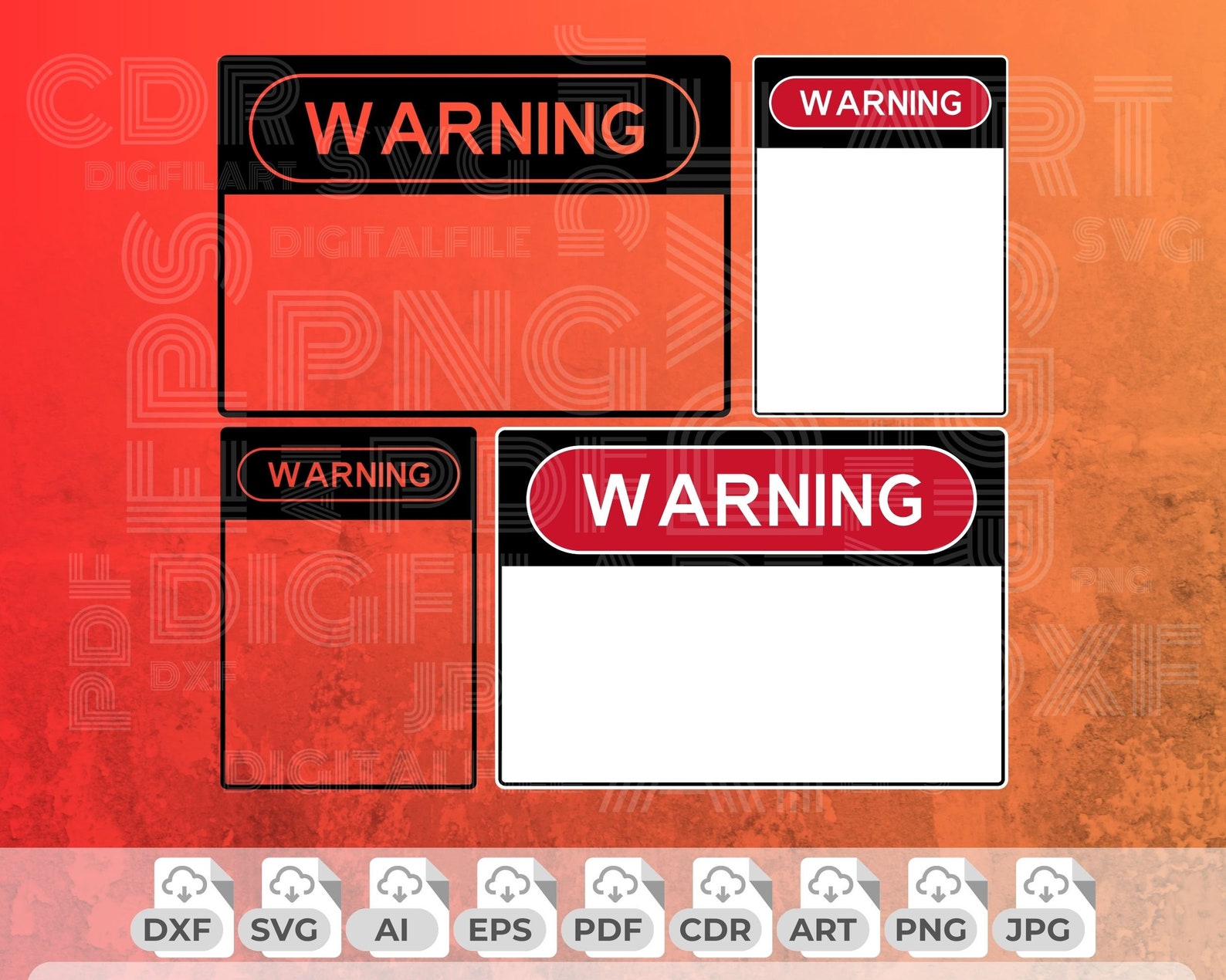 Danger Sign Svg, Warning Svg, Caution Png, Attention Svg, Blank Danger ...