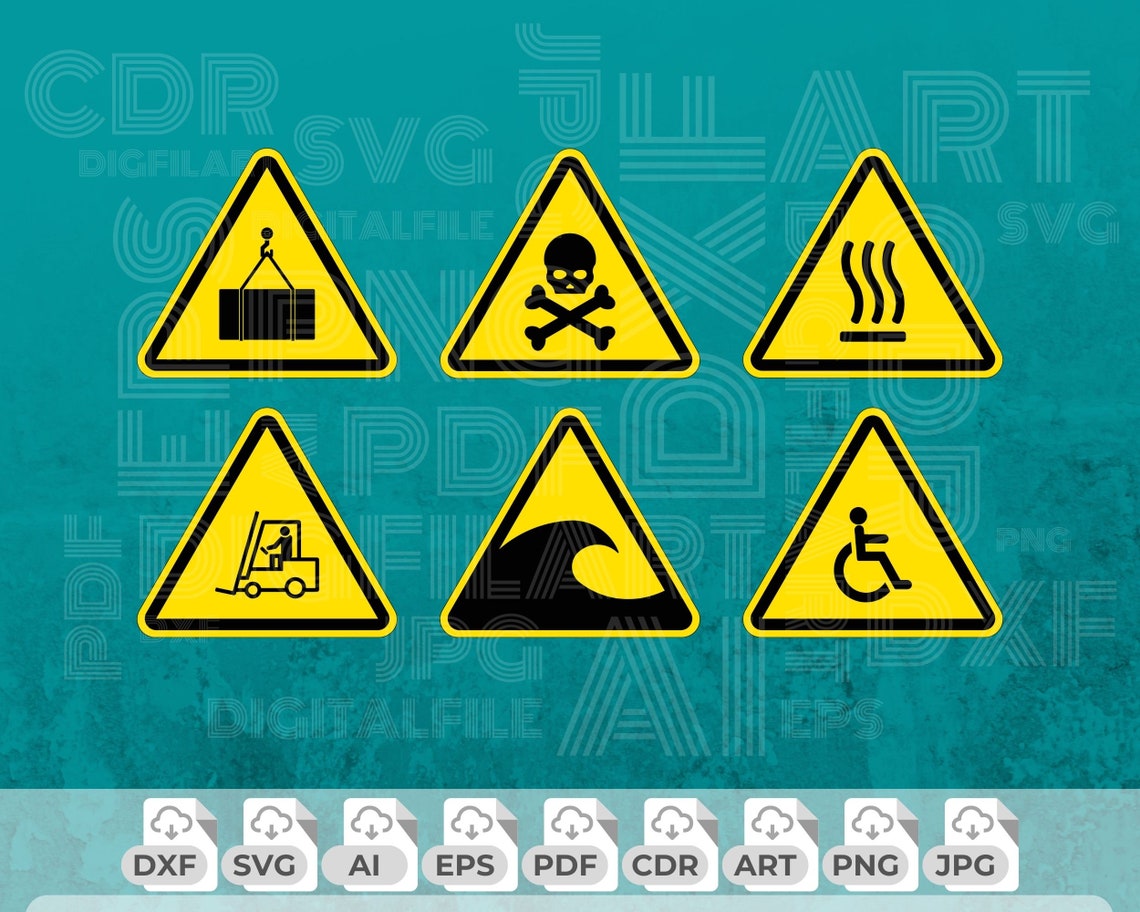 Warning Sign Svg, Danger Png, Caution Sign Clipart, Safety Sign Svg ...