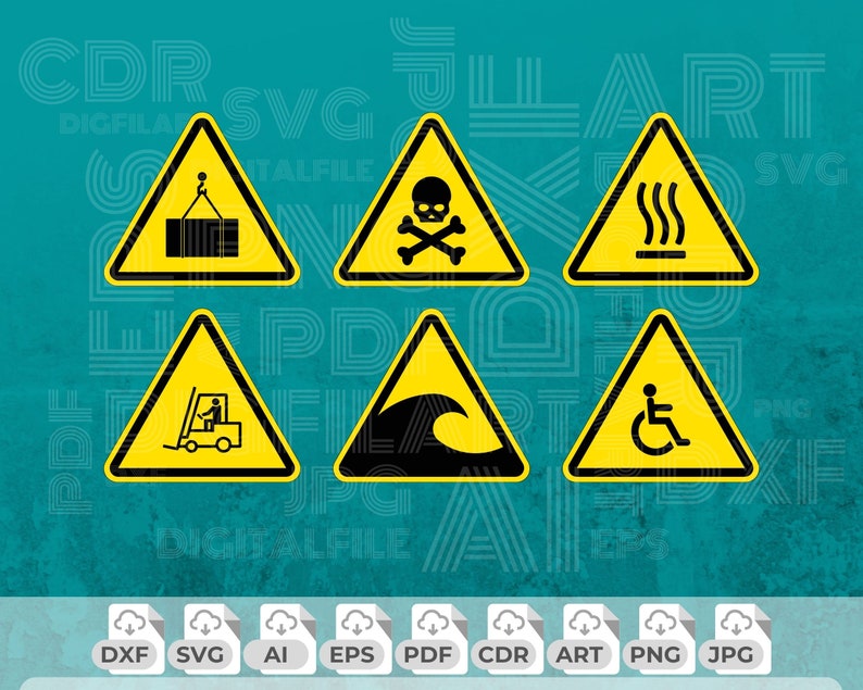 Warning Sign Svg, Danger Png, Caution Sign Clipart, Safety Sign Svg ...