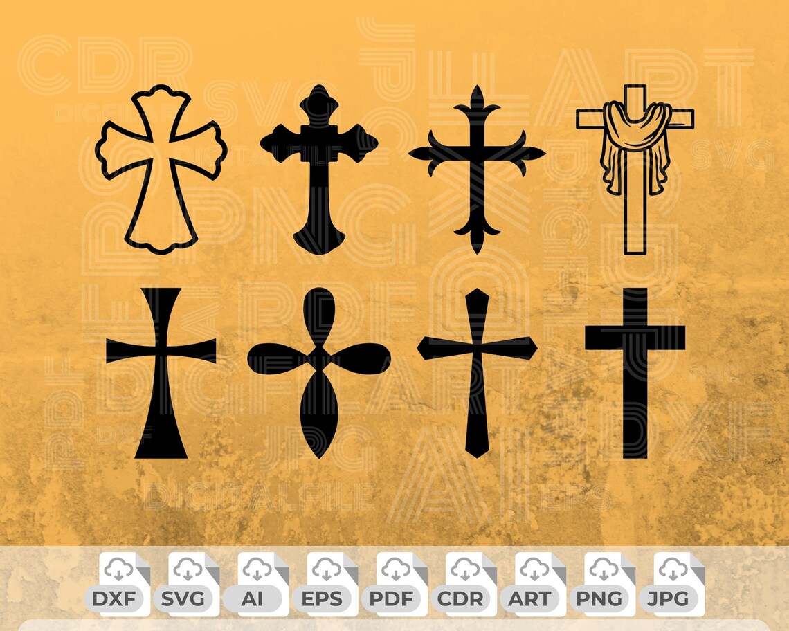 Cross Svg, Religious Png, Christian Svg, Jesus Cross Svg, Faith Svg ...