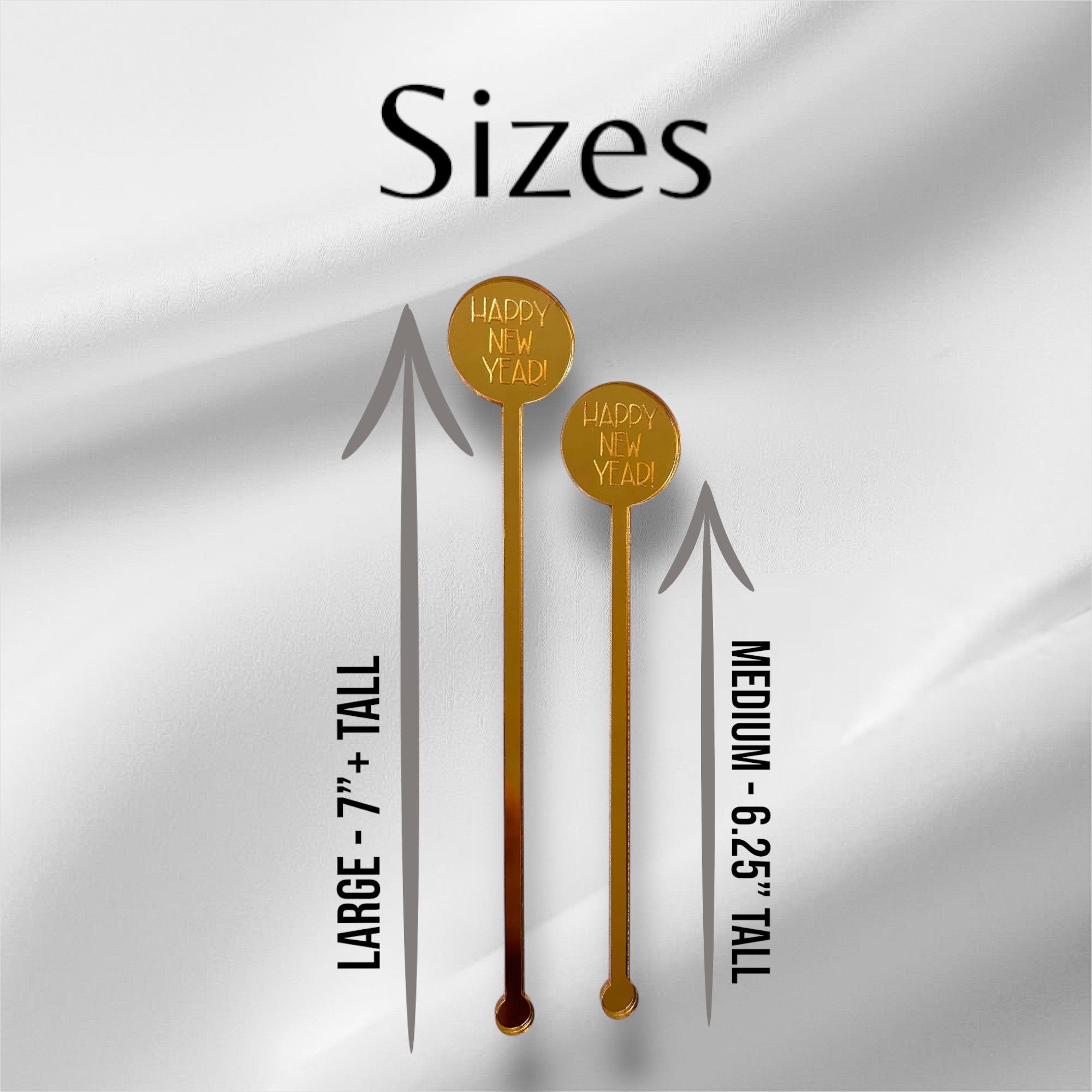Happy New Year Drink Stirrer, 2026 Graduation Year Drink Stirrers, New ...