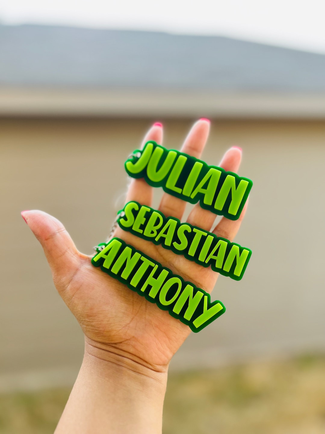 Personalized Keychains, Backpack Keychains, Custom Gifts, School ...