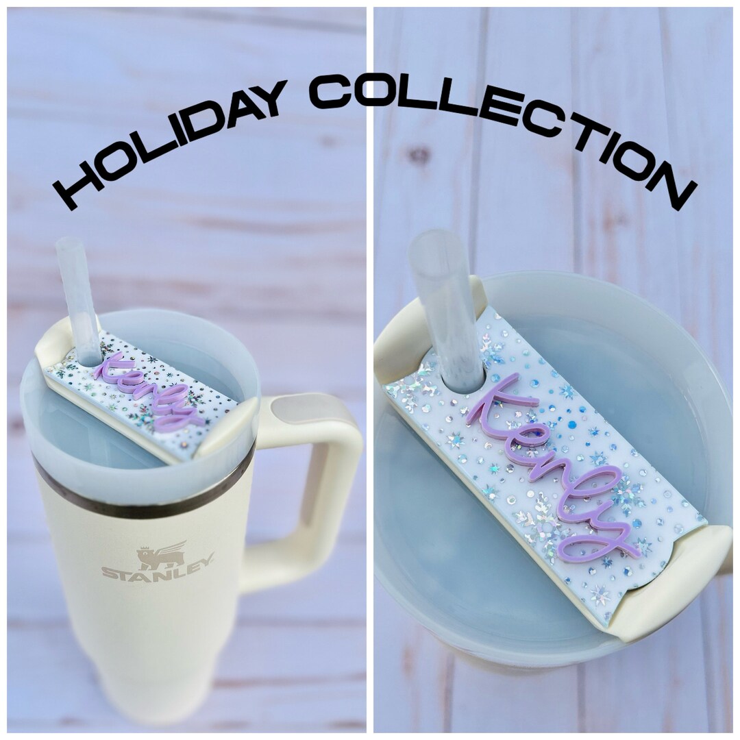 Holiday Name Plate, Stanley Quencher H2.0 40oz and 30oz Custom ...