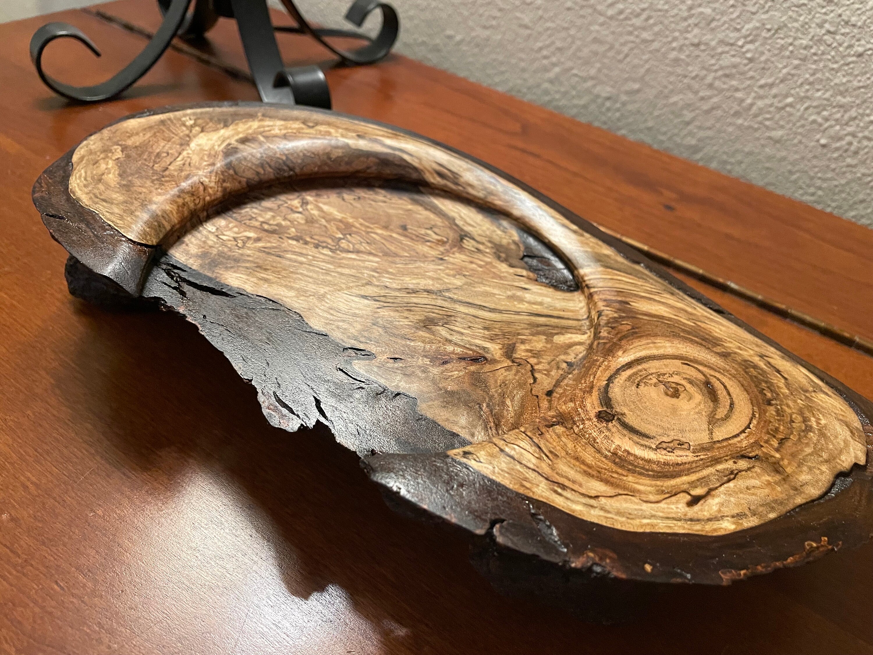 Unique Rustic Tray Made From a Fallen Maple Tree - Etsy