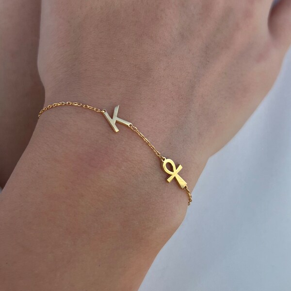 Ankh Bracelet - Etsy