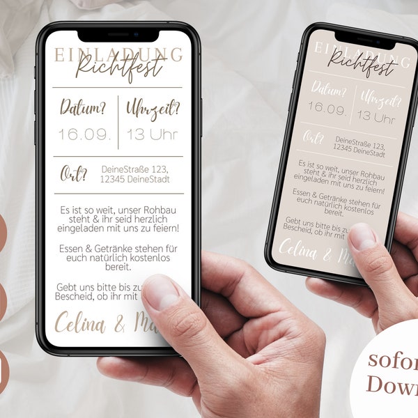 Topping Out Ceremony House Invitation - Etsy