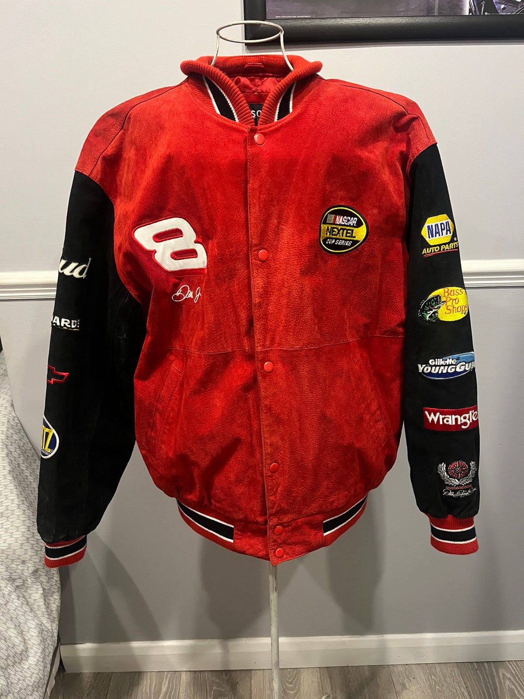 Dale Earnhardt Jr Nascar Leather Jacket - Etsy