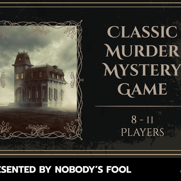 Clue Murder Mystery - Etsy