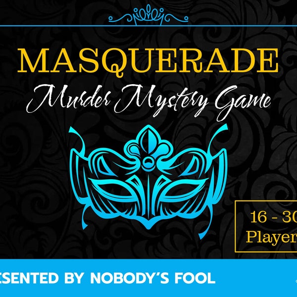 Masquerade Murder Mystery Party - Etsy