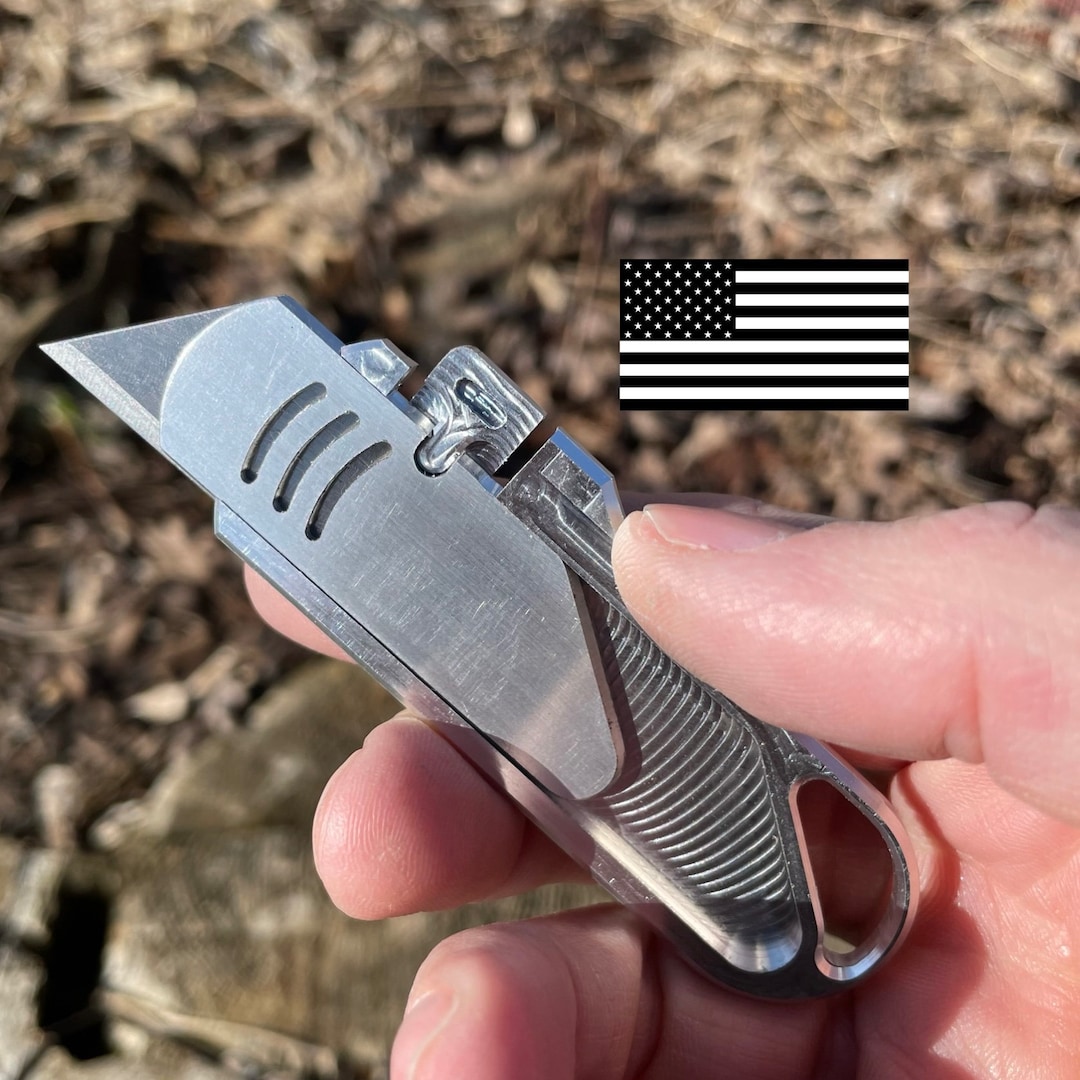 Utility Knife, EDC, Camping, Workshop, Household, Boxcutter, Keychain ...