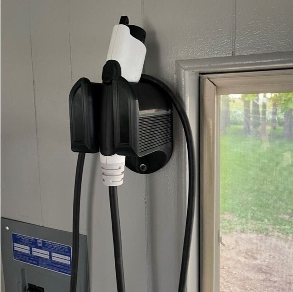 EV Charger Cord Holder | Chevy Bolt & Many Other Ev's | Wall Mount - Etsy