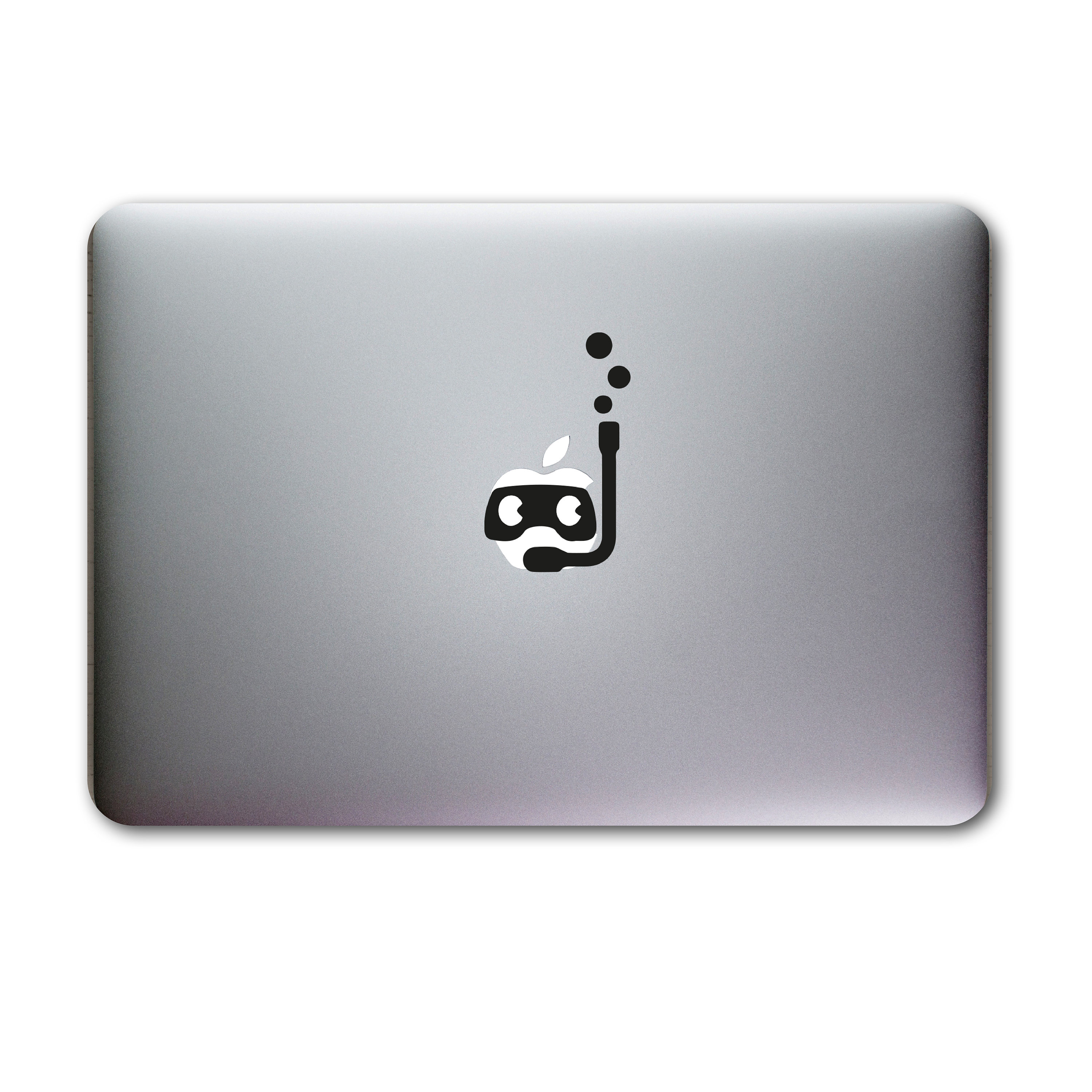 Funny Apple Logo Stickers