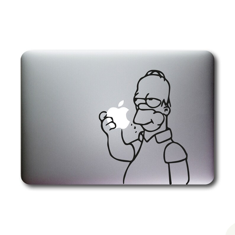 Homer MacBook Decal Sticker - Etsy