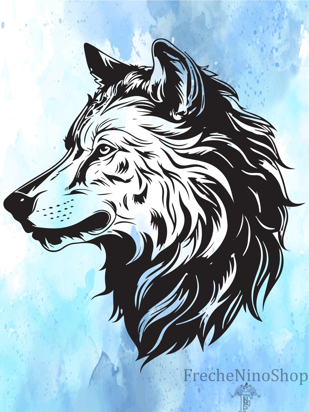 Viking Svg Wolf Head Svg Norse Wolf Svg Wolf Png Viking Png Wolf ...