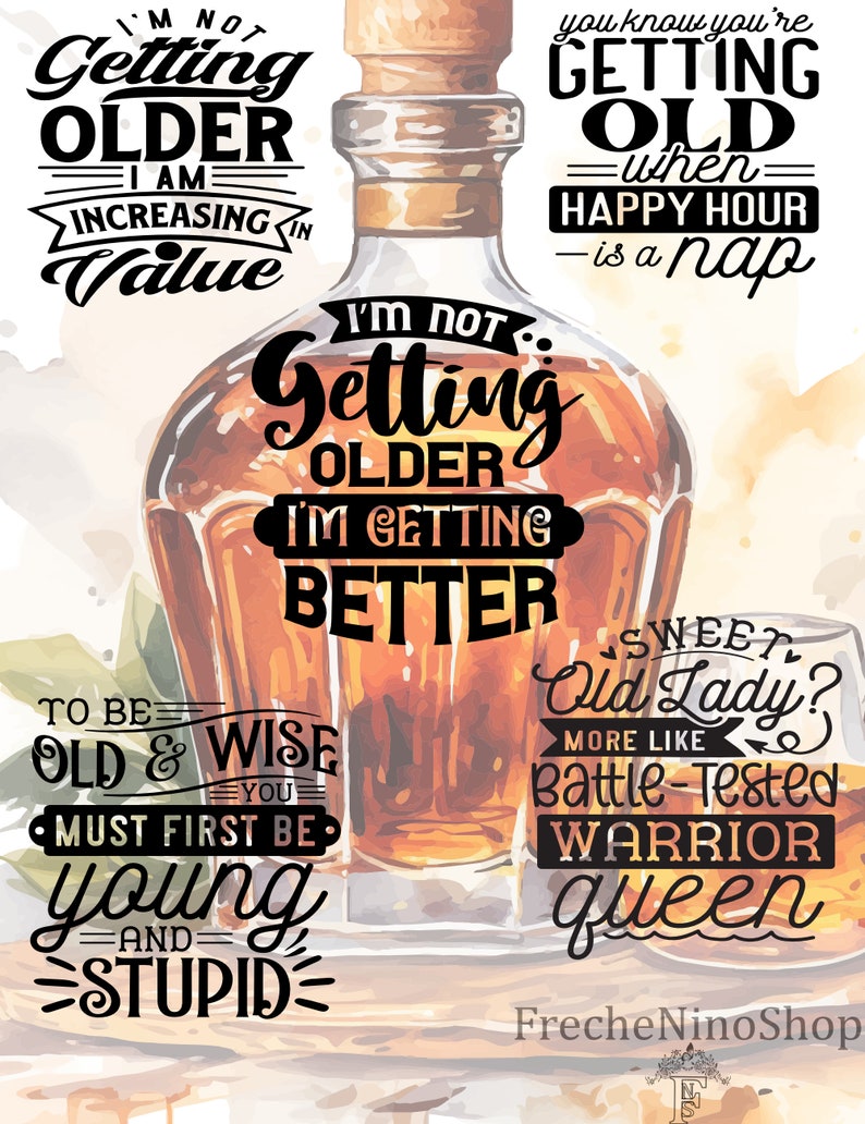 Old Man Quote SVG Bundle Funny Sayings Clipart Grumpy Old Man Svgs ...