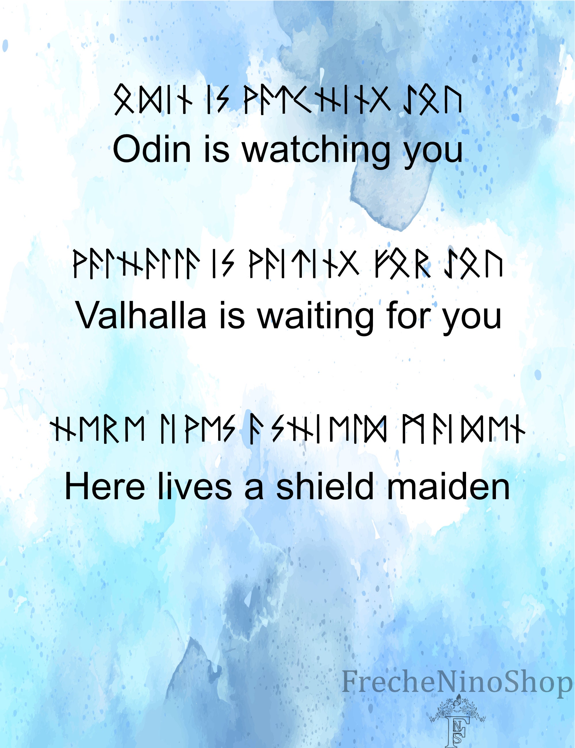 Rune Font viking Font Norse Alphabet Viking Letters Runic Font Norse ...