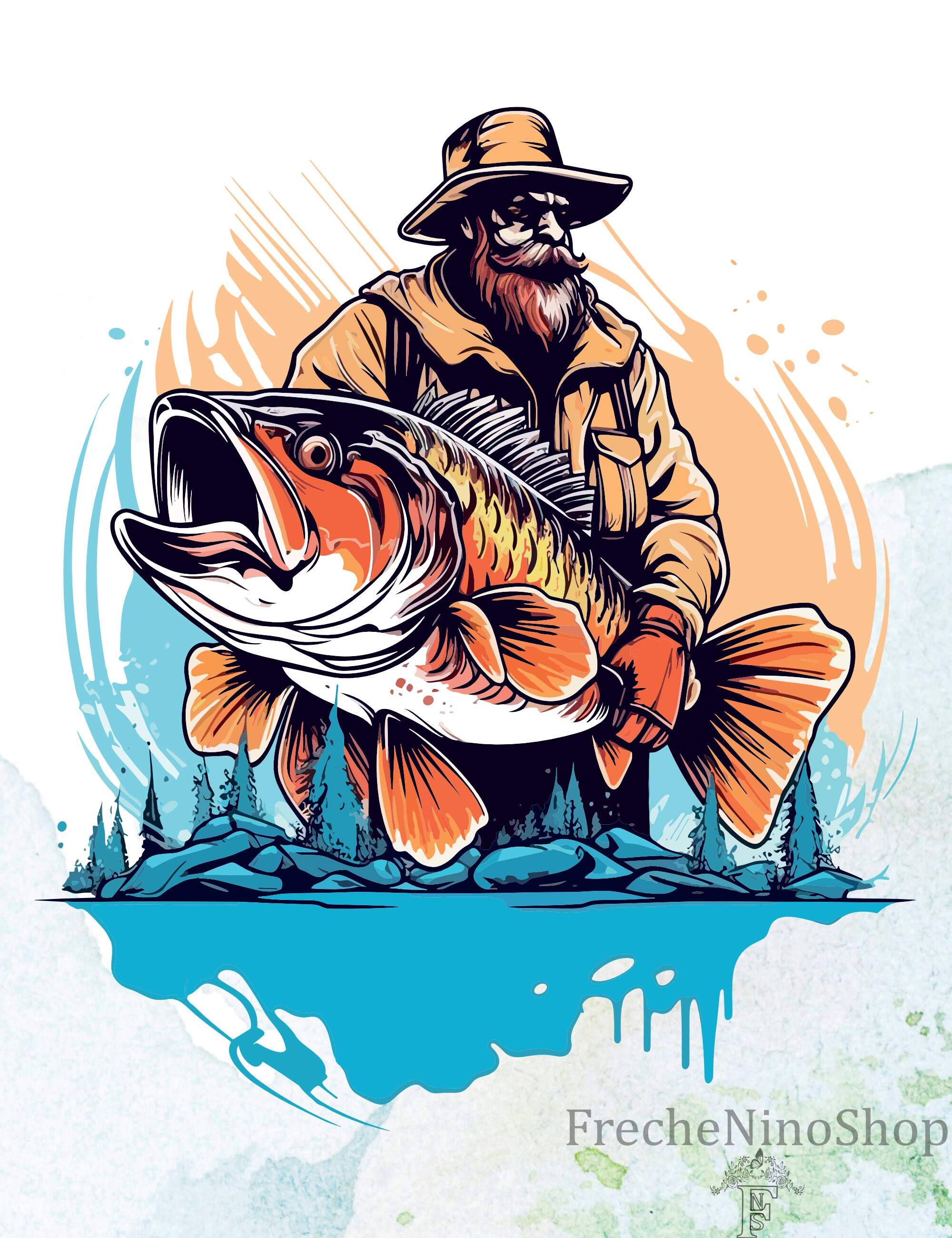 Fishing Svg Angeln SVG Angler DXF Fischer Angeln Vektor Angeln ...