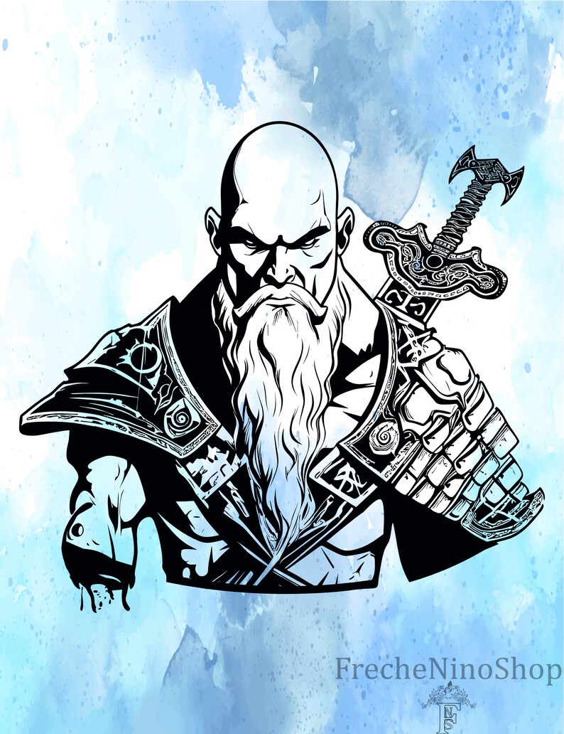 Viking Svg Bundle Norse Mythology Clipart Bundle Viking Clipart Bundle ...