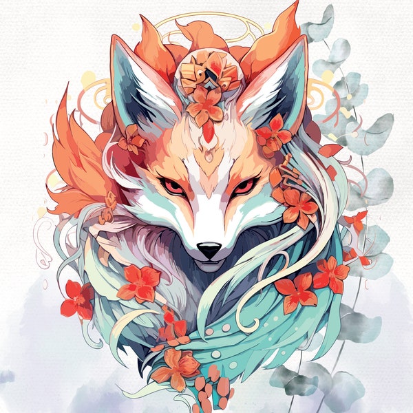 Kitsune - Etsy