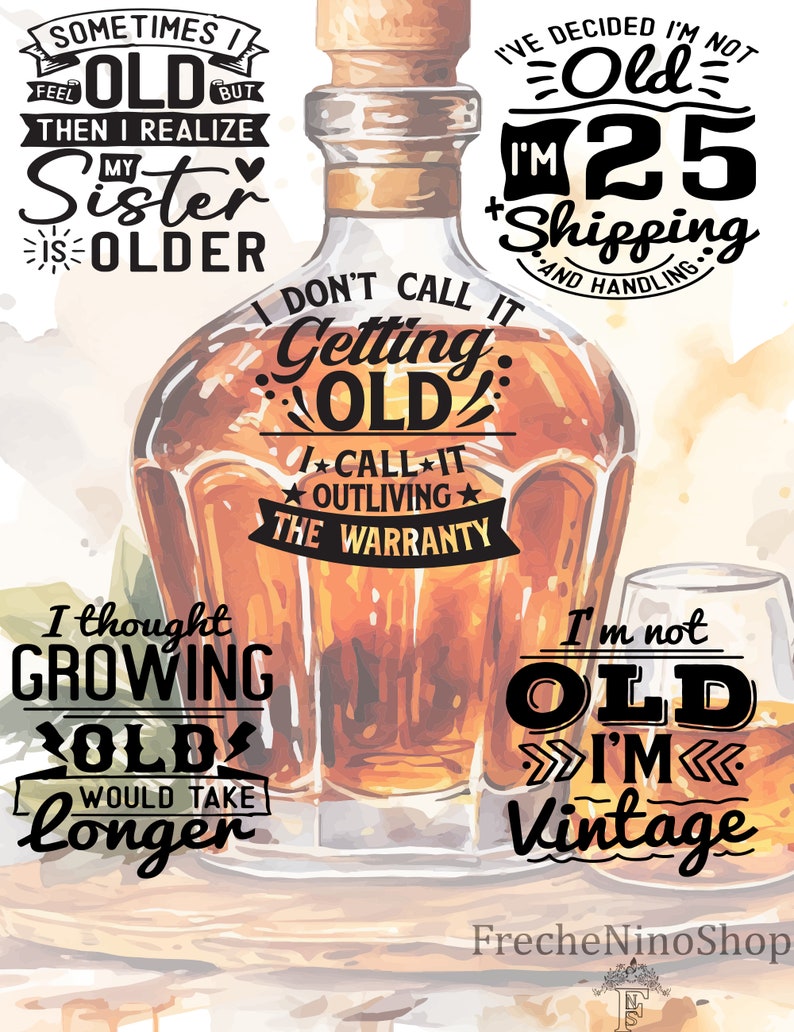 Old Man Quote SVG Bundle Funny Sayings Clipart Grumpy Old Man Svgs ...