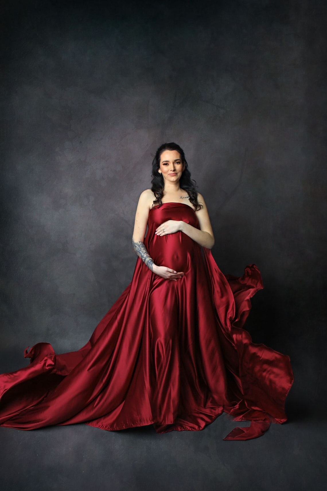 Maternity Silk Fabric/ Pregnancy Photo Prop/ Maternity Photo Prop/ Silk ...