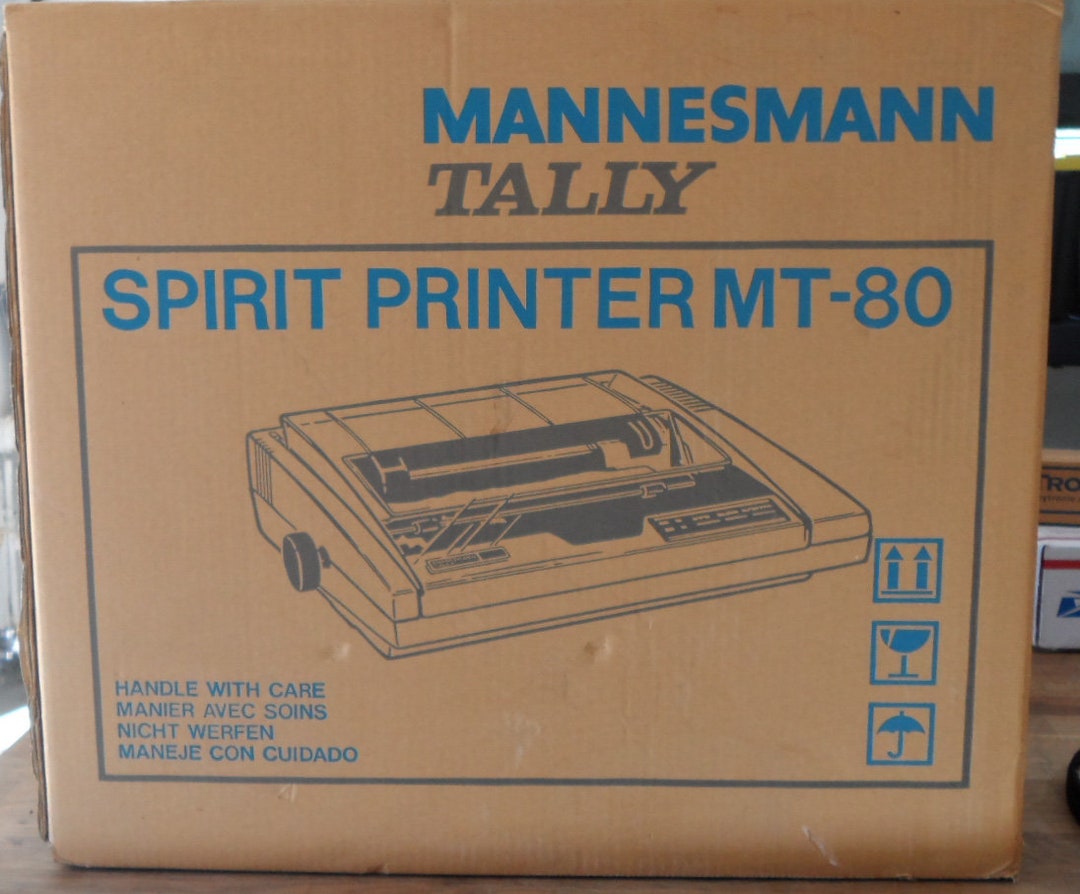 Mannesmann Tally Spirit MT80 Dot Matrix Printer, Like New in Box - Etsy