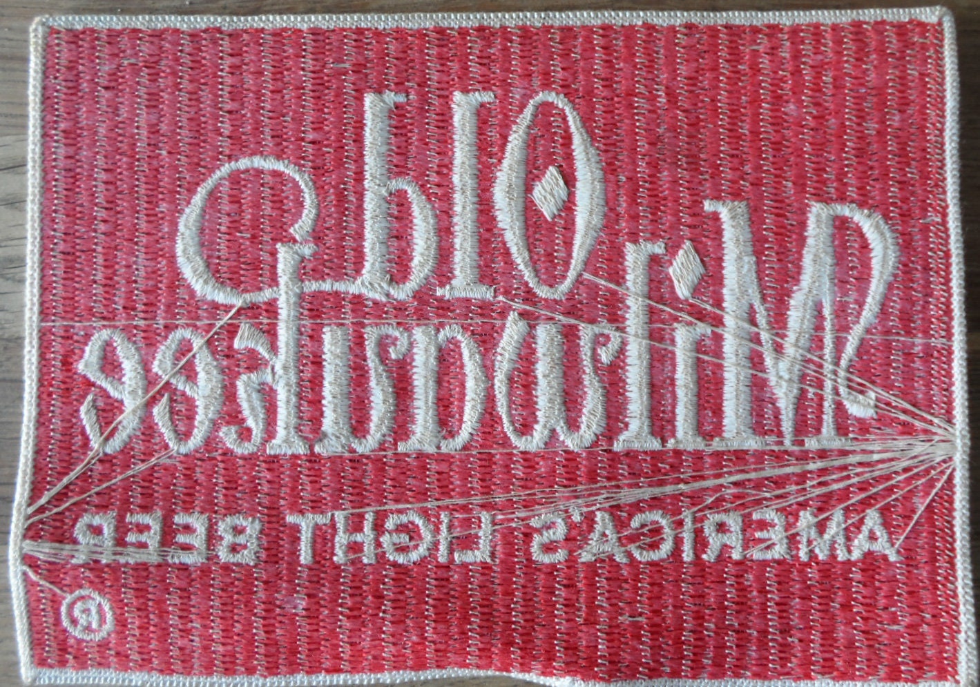 Vintage Old Milwaukee Patch Large 7.25inch EMBROIDERED - Etsy