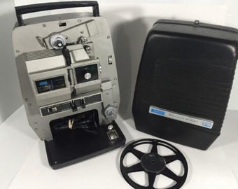 Bell and Howell 8MM Movie Film Projector, SERVICED, Includes Lamp bulb, Reel, Manualpdf - Etsy