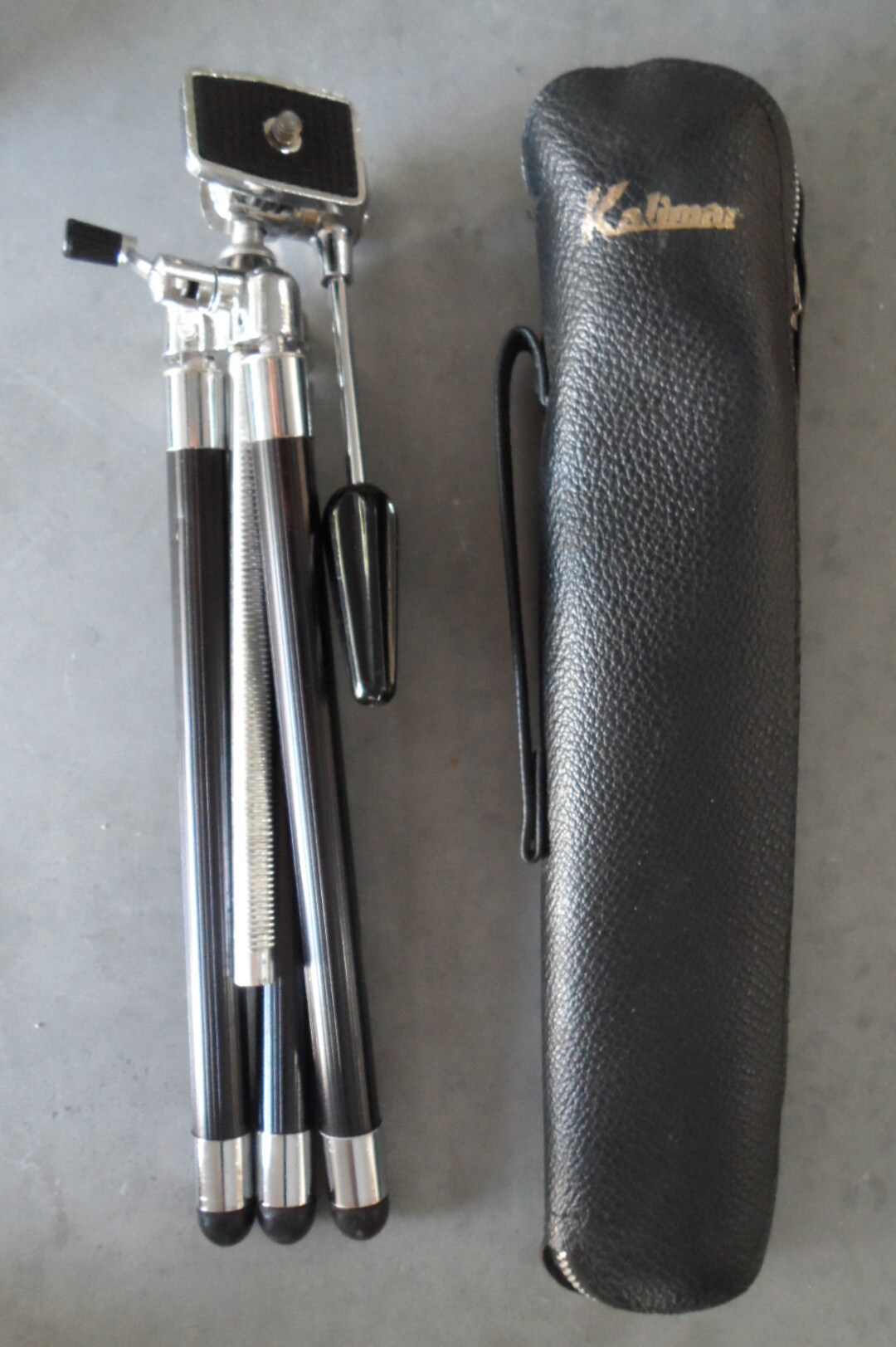 Vintage KALIMAR Tripod With Case, Classic 60s Style, Functional and ...