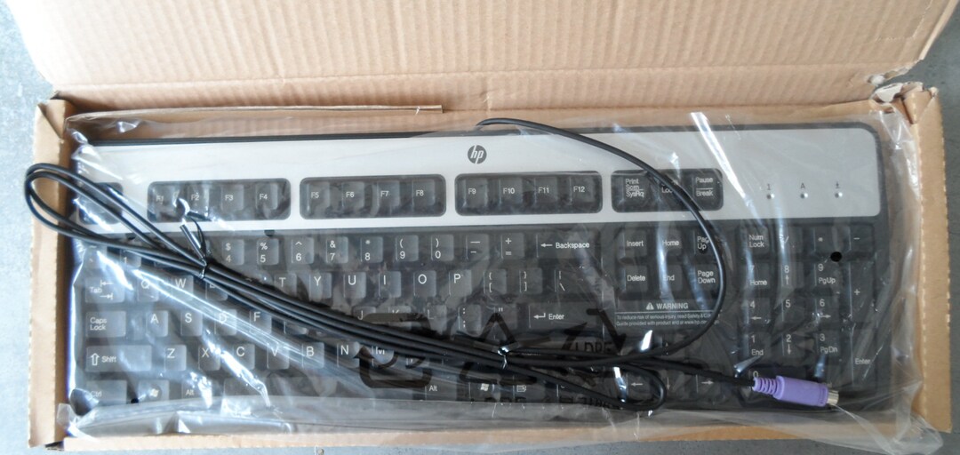 Vintage Computer Keyboard: HP PS/2 Port Connector, New Old Stock - Etsy