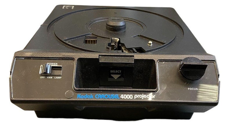 KODAK 35MM Slide Projector Model 4000, Includes Carousel, New Bulb ...