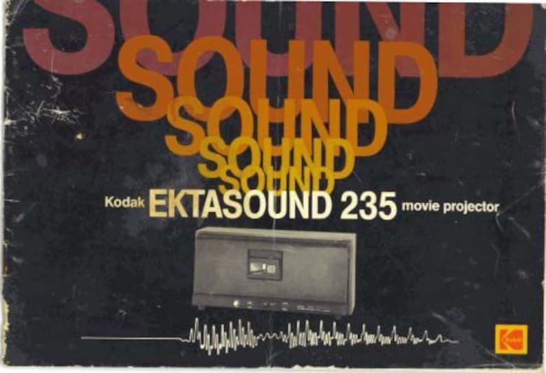 Kodak Sound Projector Model EKTASOUND 235 - Excellent, for Restoration ...