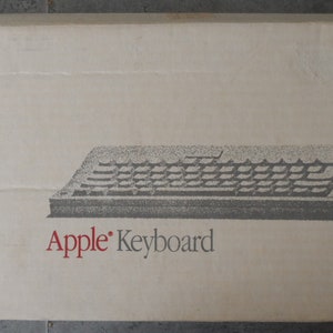 Vintage Computer Keyboard: Apple Keyboard II, Family M0487, in Box - Etsy