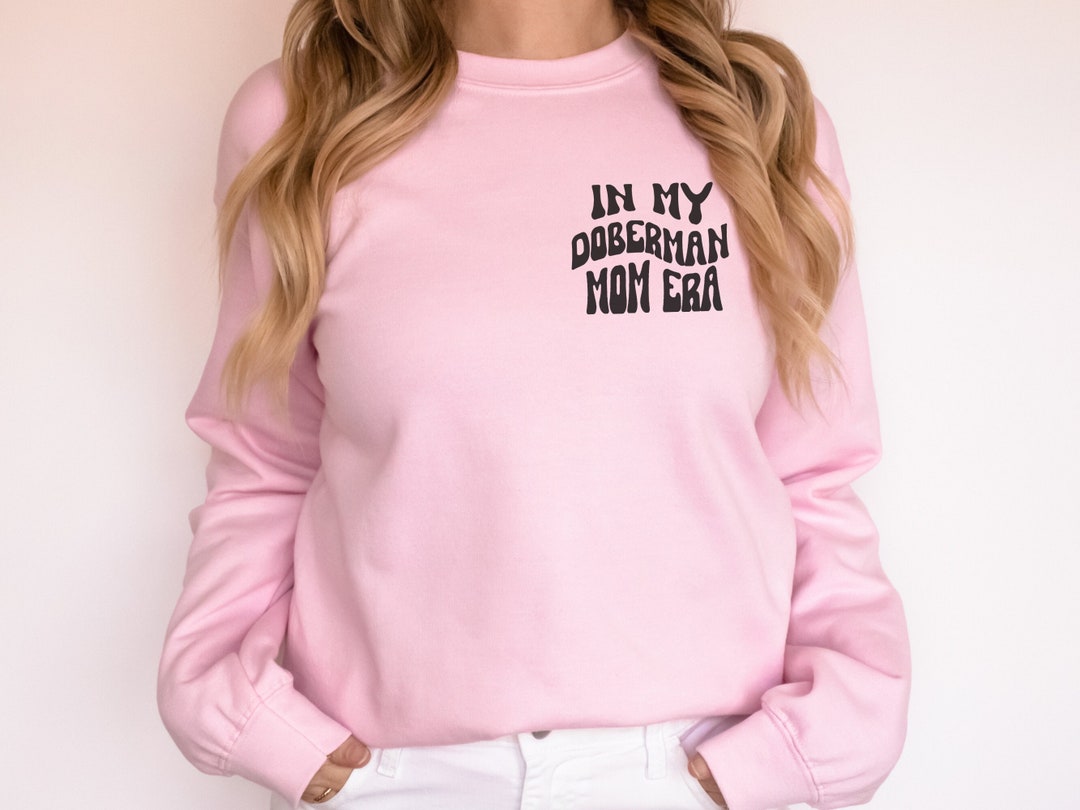 Doberman Mom Sweatshirt Preppy Aesthetic Dog Lover Shirt - Etsy