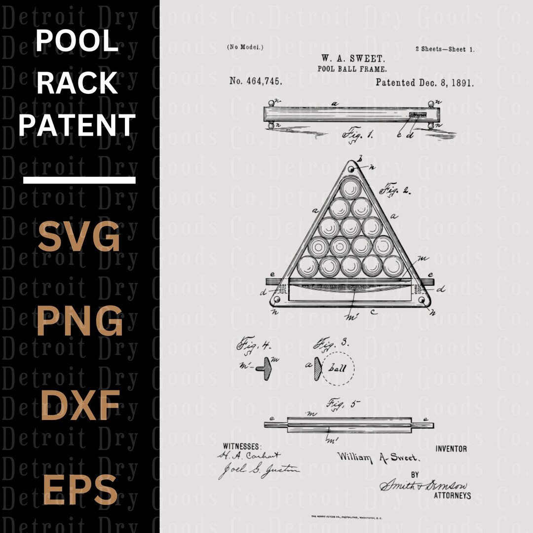 Pool Rack Patent - DIGITAL FILE ONLY - Etsy
