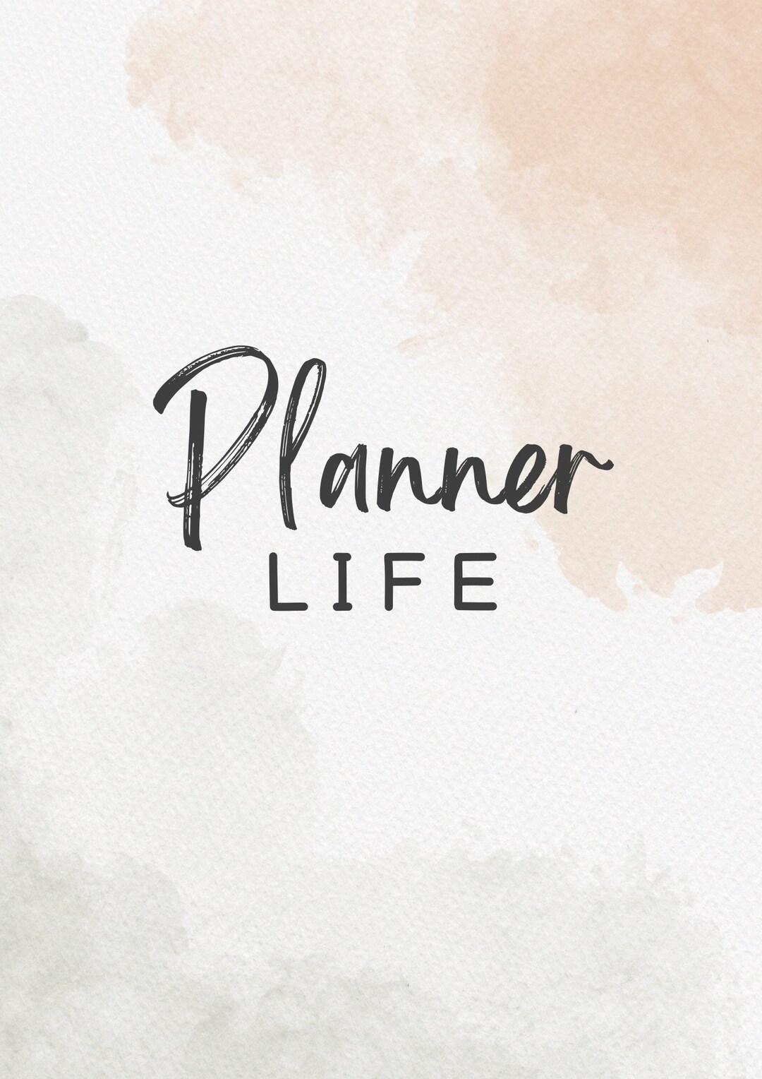 Life Balance Planner With Wellness Tracker - Etsy
