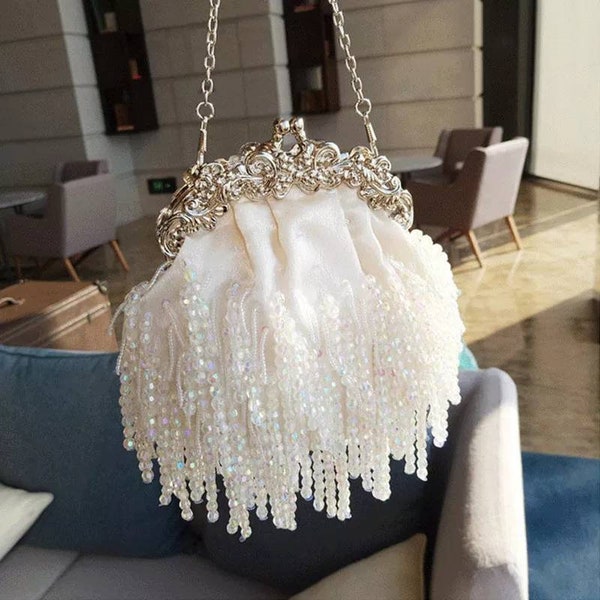 Ivory Handbag - Etsy